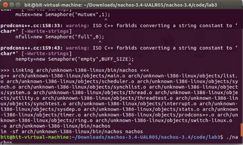 操作系统课程设计实验3 nachos synchronization using semaphores csdn博客