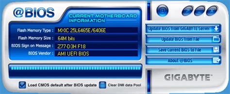 Gigabyte Firmware Update Utility File Extensions