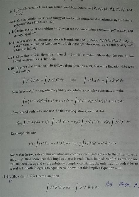 solved 15 consider a particle in a two dimensional box