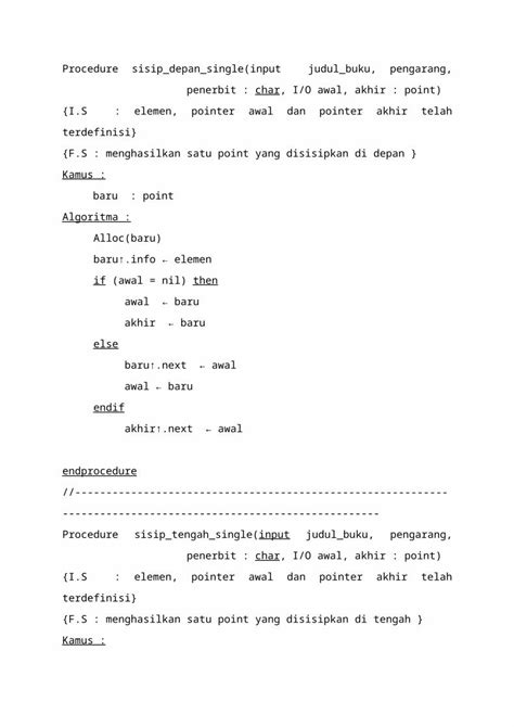Docx Algoritma Circular Single Linked List Dokumentips