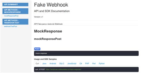 Webhook Test Codesandbox