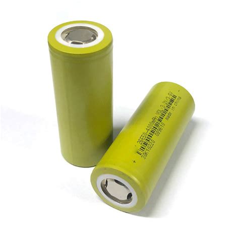 Cylindrical Shape Lfp Battery Cell 26650 3 2v 4000mah 2c Discharge Rate Un38 3 Ce Iec62133
