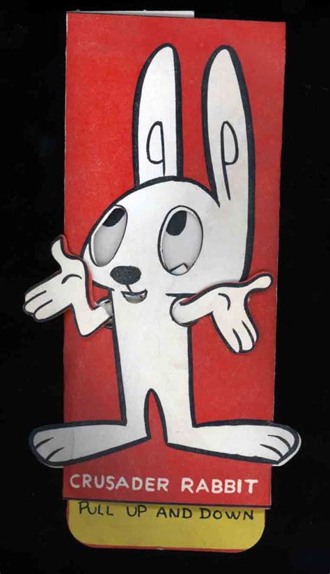 Crusader Rabbit Action Card Action Cards Crusades Popular Culture