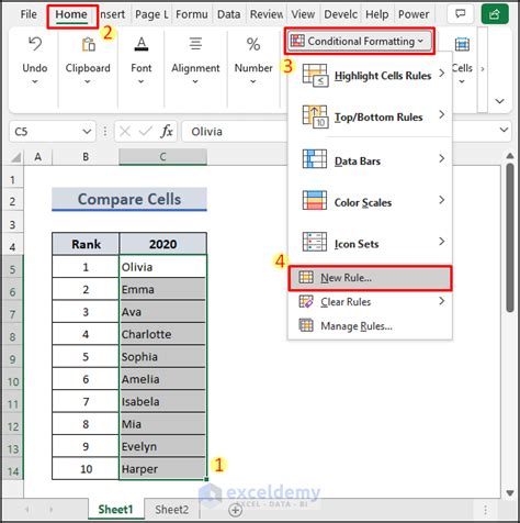 Excel Formula To Compare Two Cells In Different Sheets Methods ExcelDemy