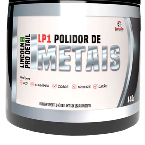 Polidor De Metais Lp1 140g Lincoln Anderson Produtos Automotivos