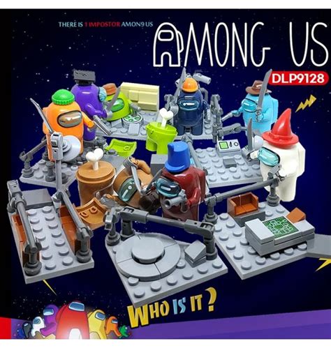 어몽어스 레고 호환 Dlp9128 게임 신제품 장난감 캐릭터 피규어 Among Us 티몬