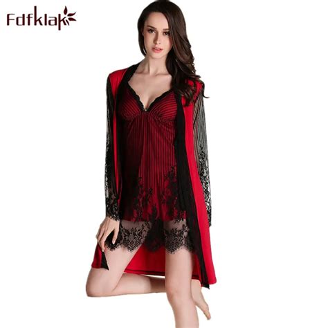 Buy Fdfklak Womens Silk Robe Sexy Set Lingerie Robe