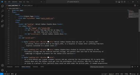 Harini Sayani On Linkedin Task2 Oasisinfobyteinternship Oasisinfobyte Htmlcssjavascript