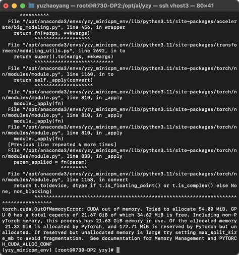 THUDM glm v b 执行Model card中的代码出错