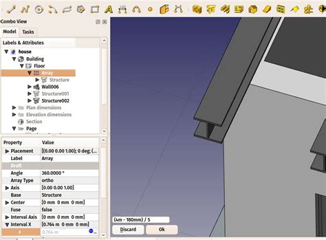 Manual BIM Modeling FreeCAD Documentation