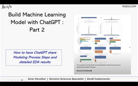 Build Machine Learning Model With Chatgpt — Part 2 Modeling Process And Eda By Amar Harolikar