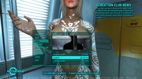 Fallout 76 Menu Replacer Beta Testing Version Compatible With Fallout 4 Animation Loverslab