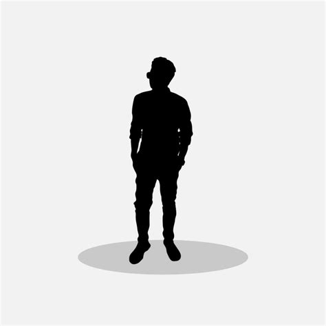 Boy Standing With Pose Vector 30720943 Vector Art At Vecteezy