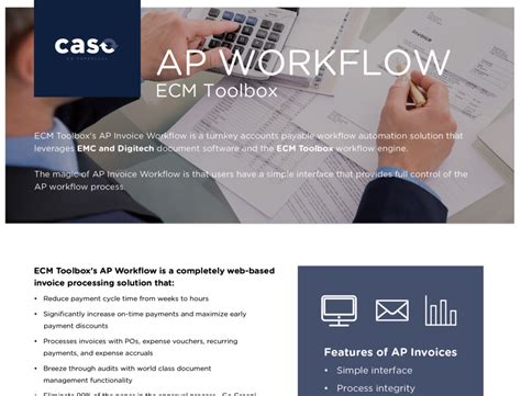 Ap Workflow With Ecm Toolbox Caso Document Management