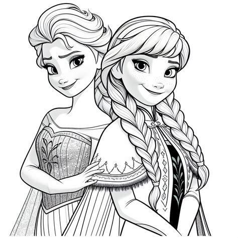 Elsa And Anna Coloring Pages Free Printable 199 Coloring Craze