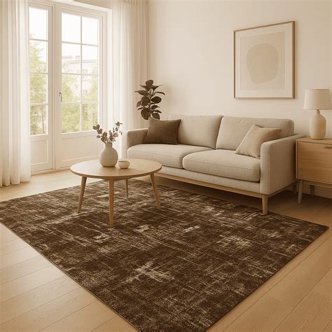 Tapete Marrom Grande Para Sala 300x200m Perfeito Para Quarto E Sala