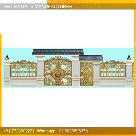 Grill Gate Design Modern Metal And Wood Fence Unka Gate Design Pipe Main Gate Design Main Gate