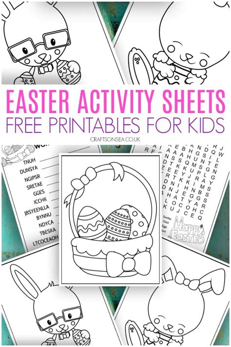 Free Printable Worksheets For Easter