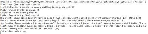 Activity Event Statistics Logs Explained Compass