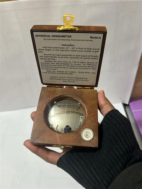 Spherical Densiometer Convex Spherical Crown Densiometer Essential Tool