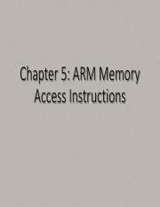 Understanding Arm Memory Access Instructions Course Hero