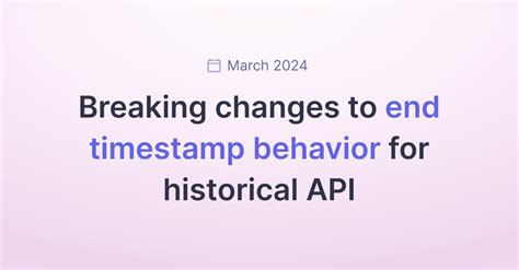 Breaking Changes To How We Handle Input Time Ranges Databento Blog