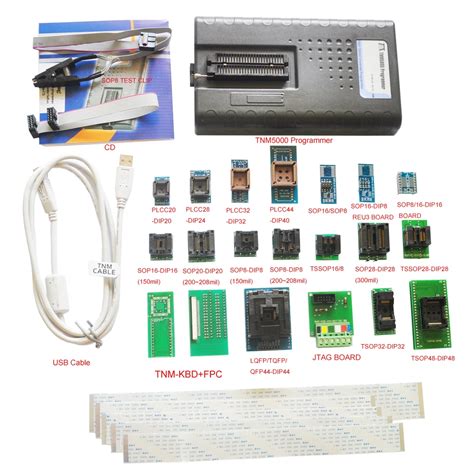 Tnm5000 Usb Eprom Programmer19pc Socket Includes Tnm Kbd Adapterfor