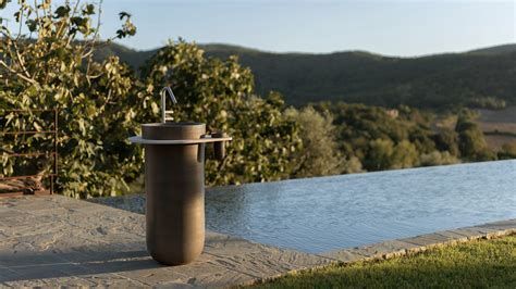 Luneup Freestanding H2o Basin By Emanuel Gargano For Terzofoco