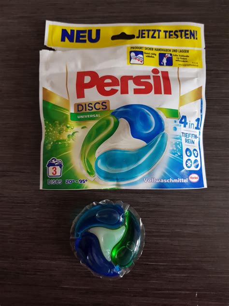 "Produktvorstellung" Persil 4 in 1 DISCS