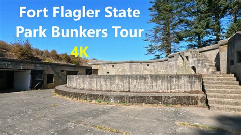 Fort Flagler State Park Coast Artillery Bunkers Marrowstone Island