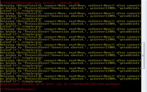 Python 3 X Error Installing Urllib3 Stack Overflow