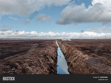 Drainage Ditch Peat Image And Photo Free Trial Bigstock