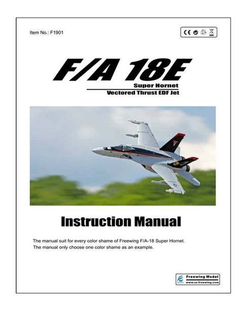 Freewing Fa 18e Super Hornet 90mm Edf Thrust Vectoring Pnp Neu Und