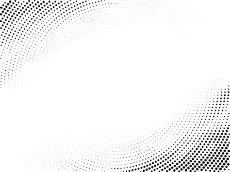 Abstract Circular Halftone Design White Background Free Vector