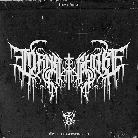 Lorna Shore Metal Logo Graffiti Lettering Hand Lettering Tutorial
