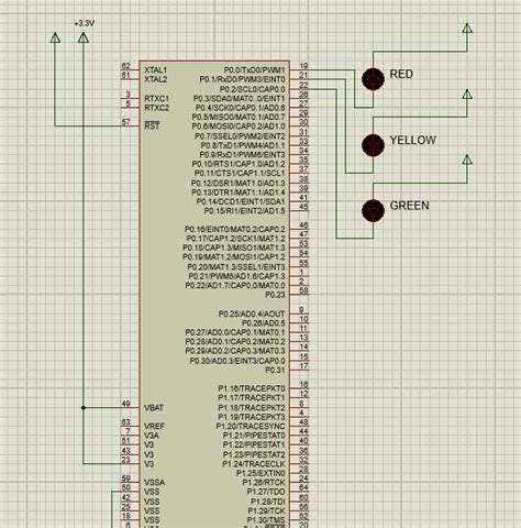 Traffic Light System Using ARM