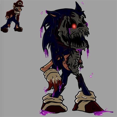 Sonics Mania Marios Madness But Sonic Exe Takes Over R Fridaynightfunkin