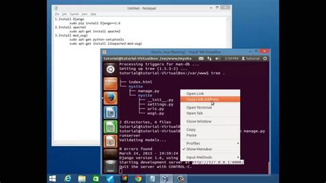 Django Apache Webserver Setup Youtube