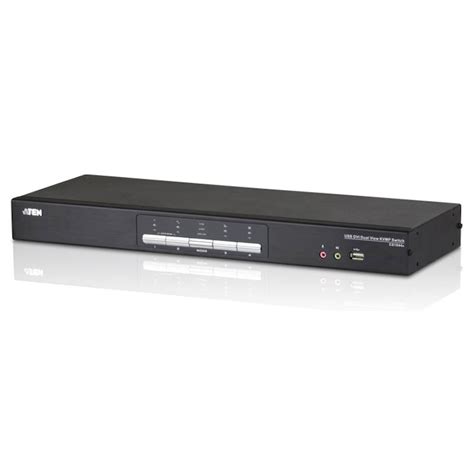 ATEN CS A Port USB DVI Dual Link Dual Display Audio KVMP Switch CS A AT U Mwave