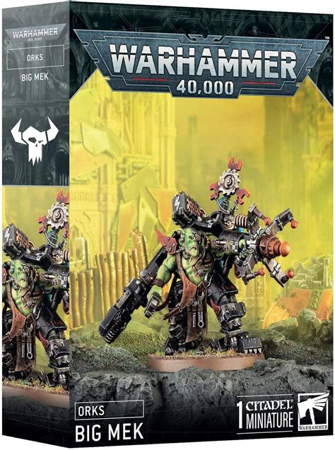 Warhammer Games Workshop 40 000 Orks Big Mek Amazonfr Jeux Et