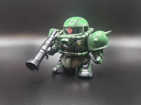 Sd Zaku Ii I Had Fun Trying Out Shading For The First Time With This