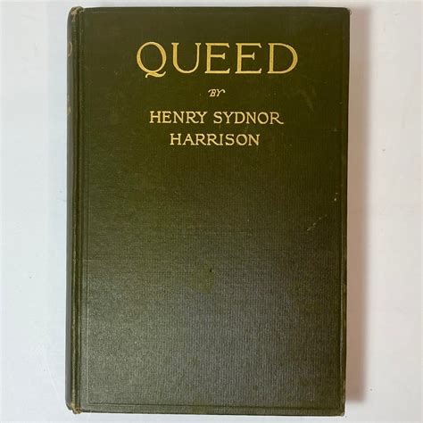 1911 Queed Hardcover Book Henry Sydnor Harrison 2031160