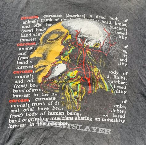 1990s Carcass Definition Shirt Xl Tshirtslayer Tshirt And