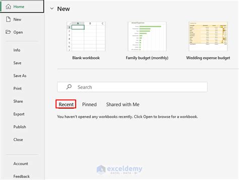 How To Clear Recent Documents In Excel 3 Effective Ways
