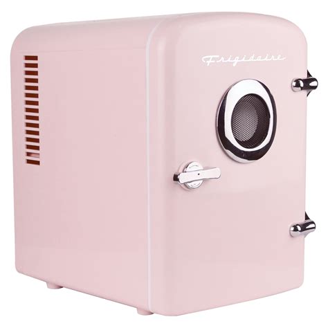 Frigidaire Retro 6 Can Mini Fridge With Built In Bluetooth Speaker