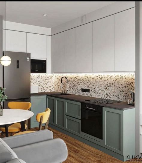 Пин от пользователя Annagerman на доске Classic Kitchen Интерьер Мятная кухня Интерьер кухни