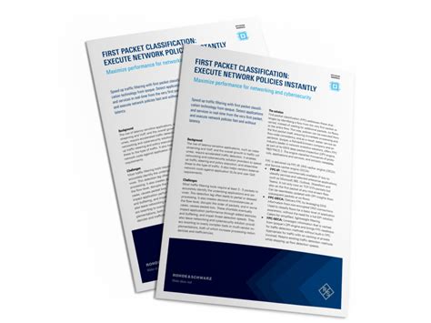 Brochure First Packet Classification Technology From Ipoque