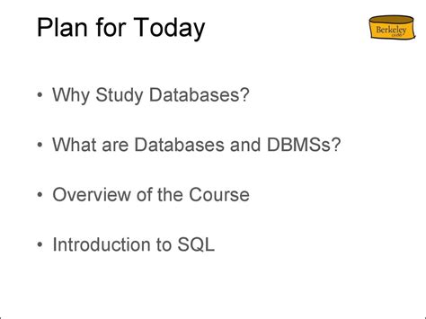 Cs186 Introductionto Database Systems Online Presentation