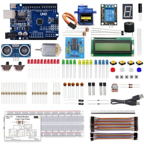 Sun Robotronics Basic Arduino Smd Ultimate Kit