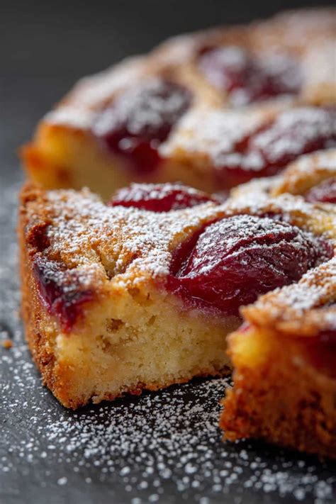 Deliciously Simple German Plum Cake Zwetschgenkuchen Recipe German
